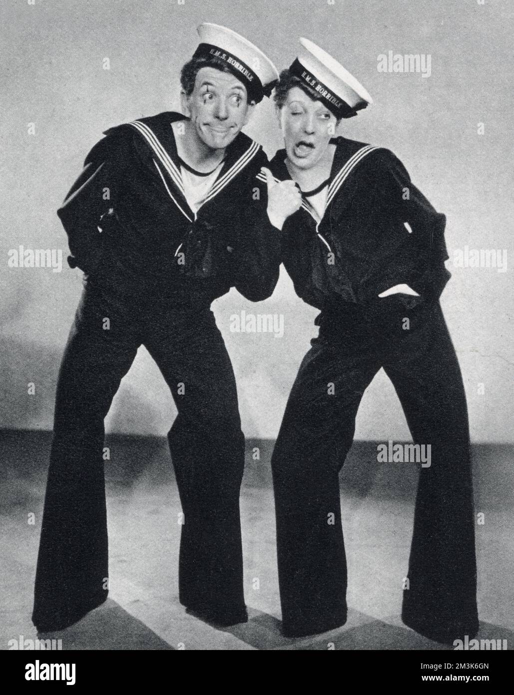 Noel Coward And Gertrude Lawrence In The Play Has Anybody Seen Our