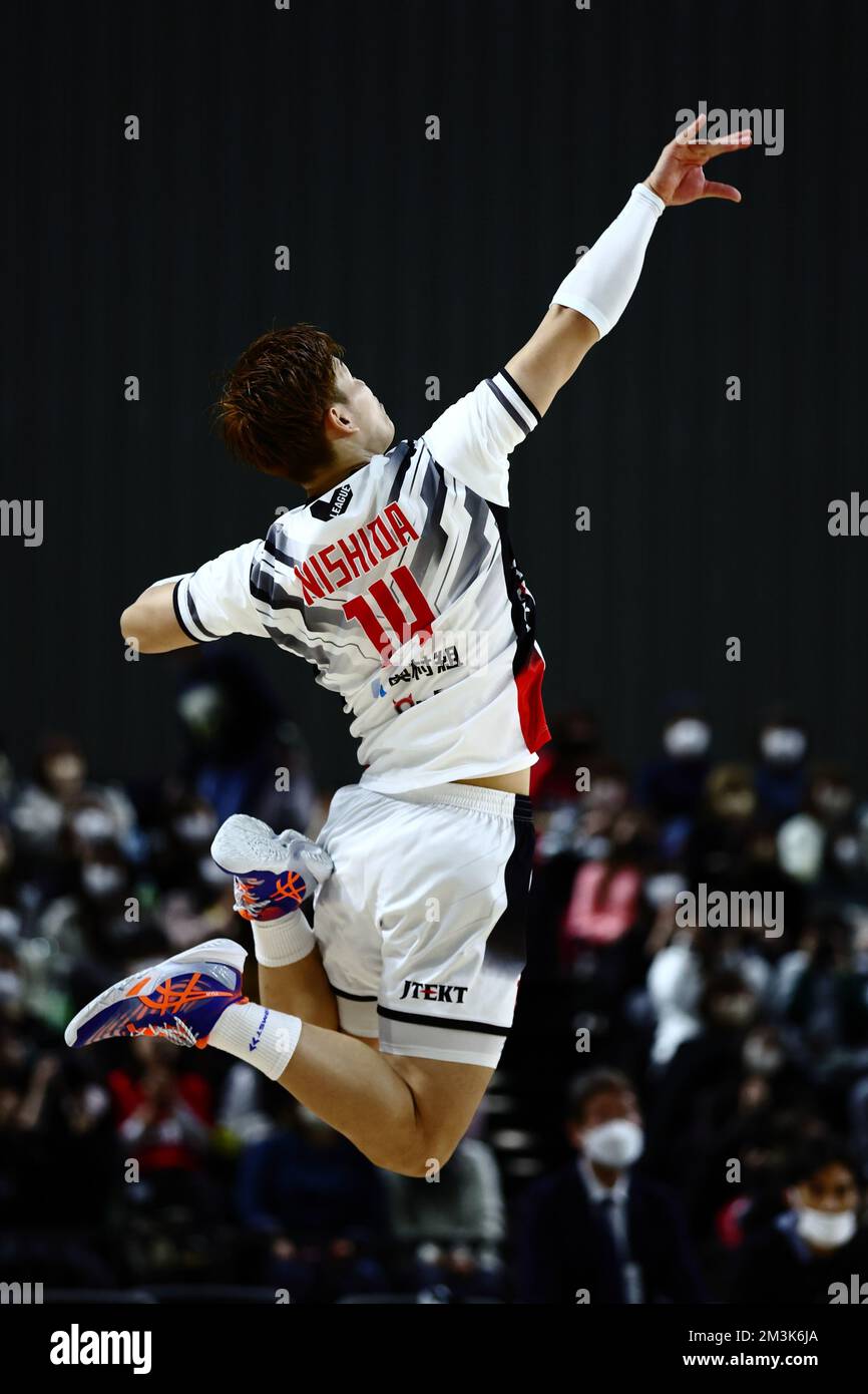 Musashino Forest Sport Plaza, Tokyo, Japan. 11th Dec, 2022. Yuji Nishida (JTEKT), DECEMBER 11 ...