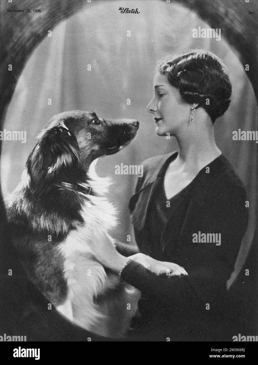 Princess Elizabeth of York with her corgis Stock Photo - Alamy