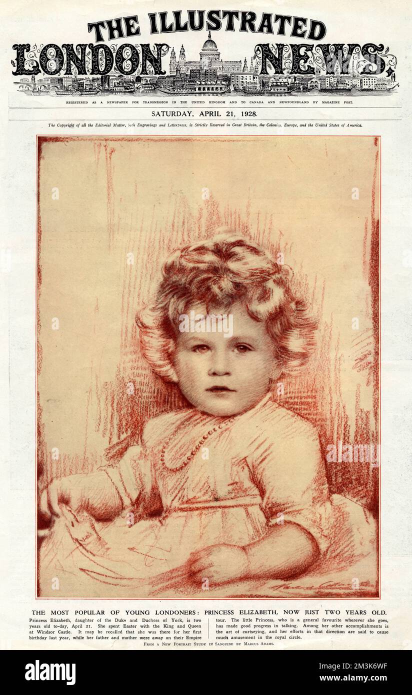 Photograph queen elizabeth ii 1926 hi-res stock photography and images ...
