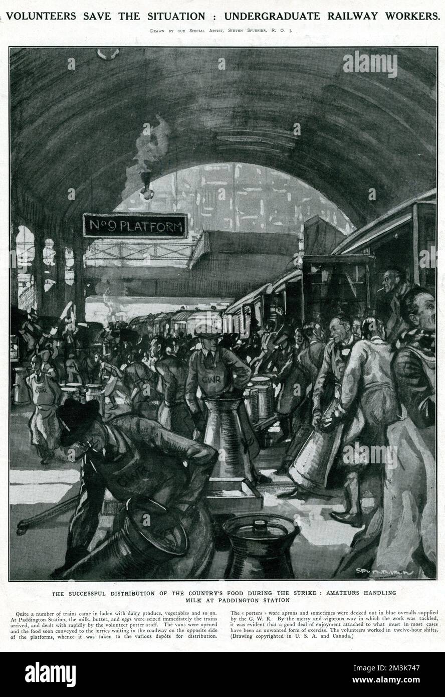 General strike london docks 1926 hi-res stock photography and images ...