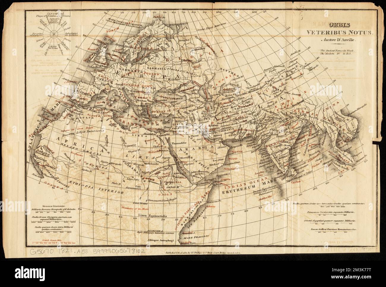 Orbis veteribus notus , Geography, Ancient, Maps, Eastern Hemisphere ...