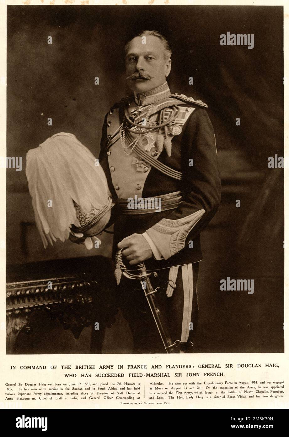General haig british commander hi-res stock photography and images - Alamy