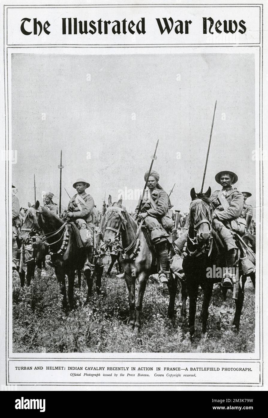 World war indian cavalry soldiers hi-res stock photography and images ...
