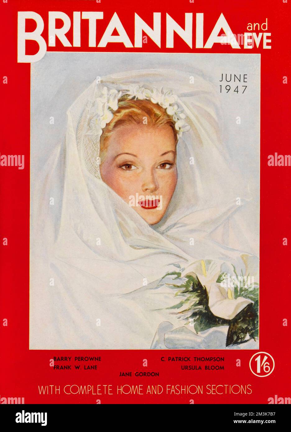 Front cover from Britannia and Eve Stock Photo - Alamy