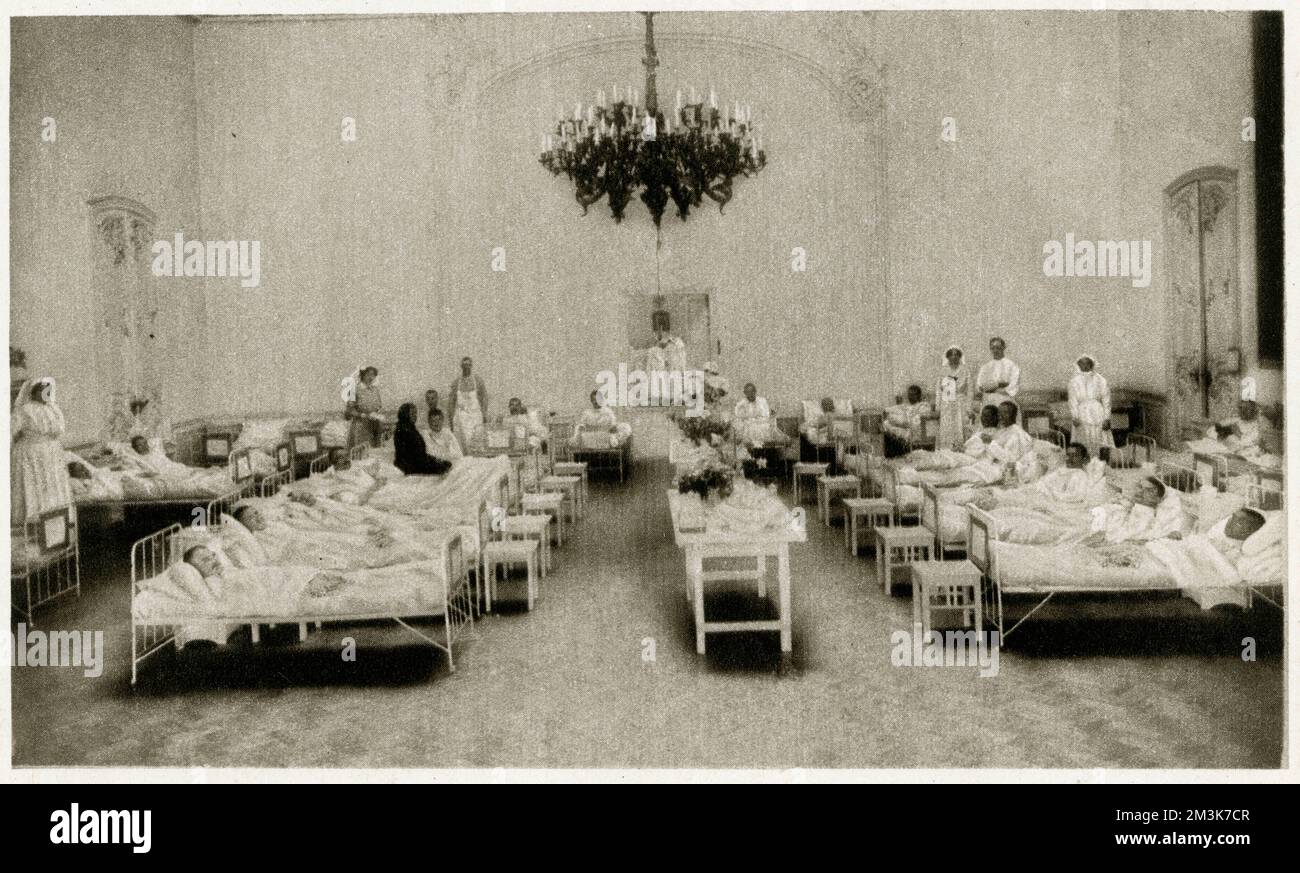 A British- Russian hospital at Petrograd 1916 Stock Photo - Alamy