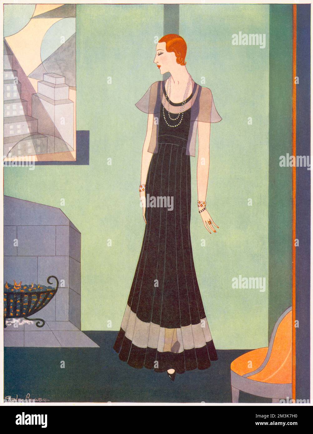 A lovely gown in which to celebrate Christmas festivies: fashion ...