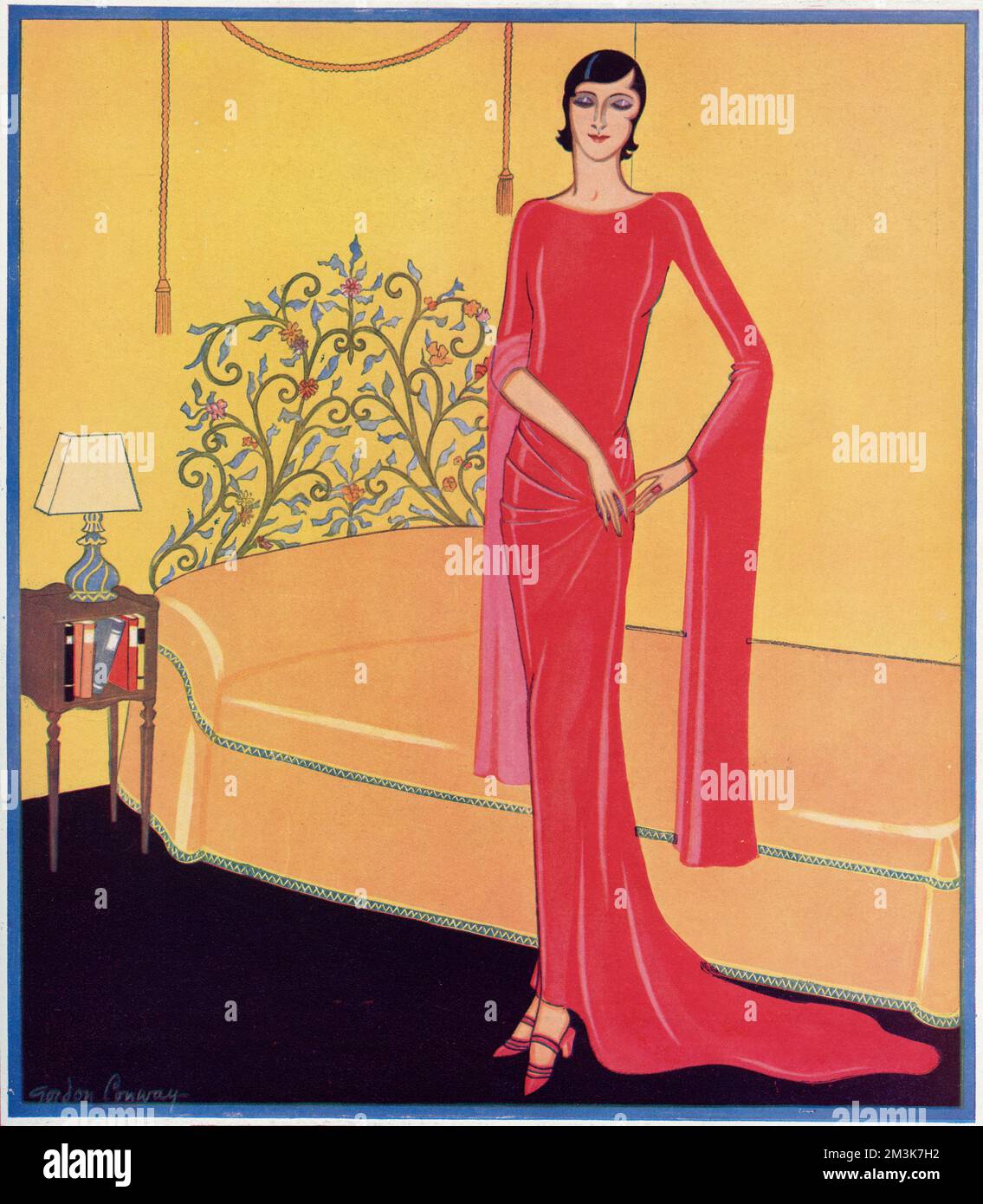A Tatler' Fashion', by Gordon Conway 1929 Stock Photo - Alamy