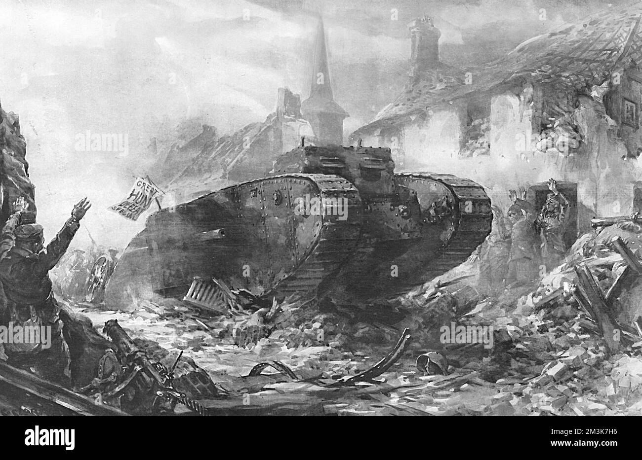 Driving tank tanks Black and White Stock Photos & Images - Alamy