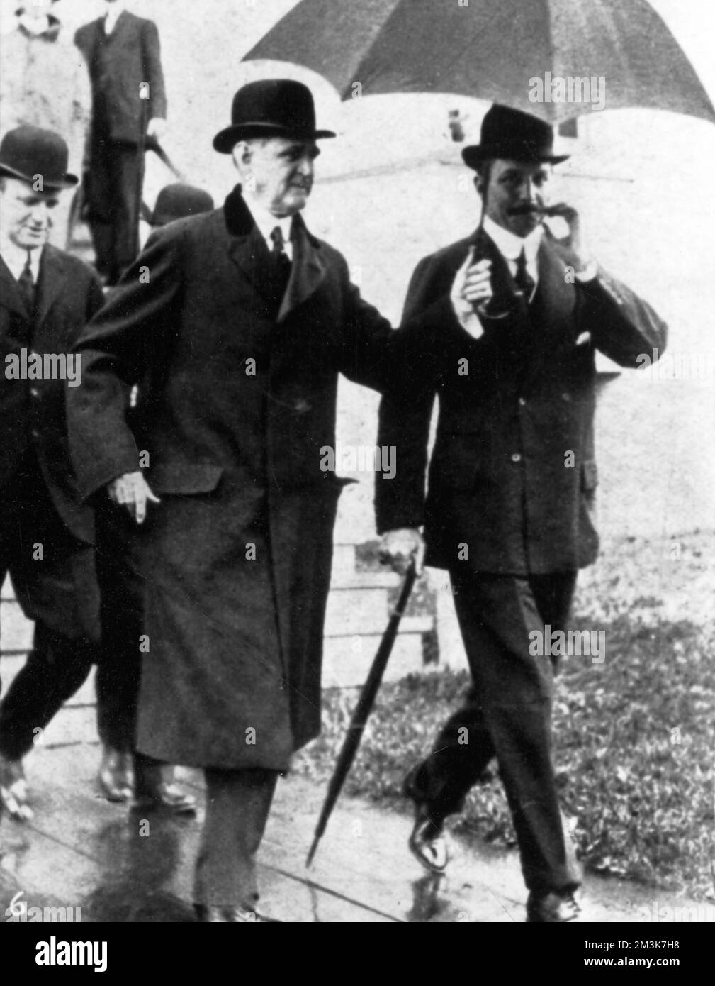 Mr P. A. S. Franklin and Mr J. Bruce Ismay Stock Photo - Alamy