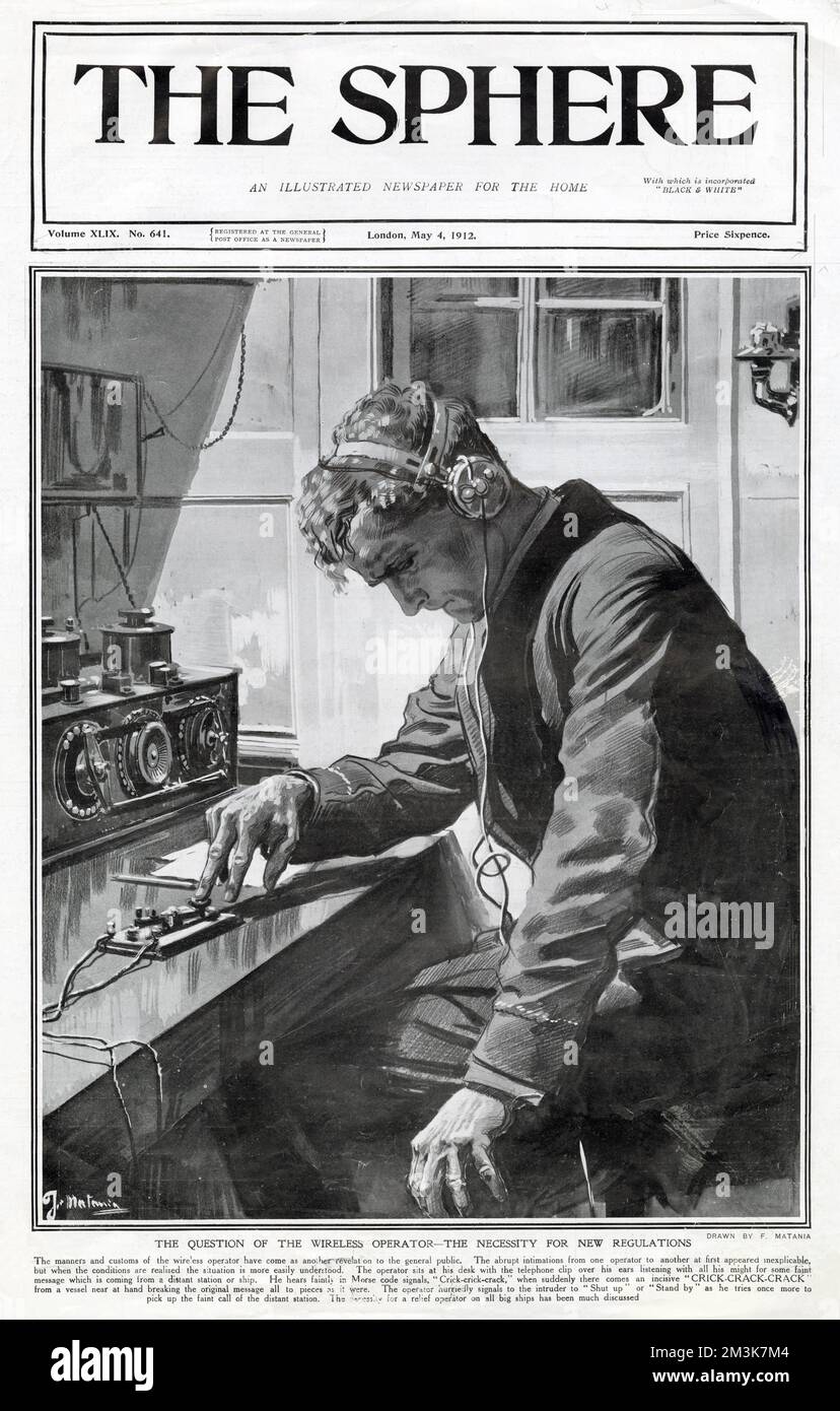 Communications operator hi-res stock photography and images - Alamy