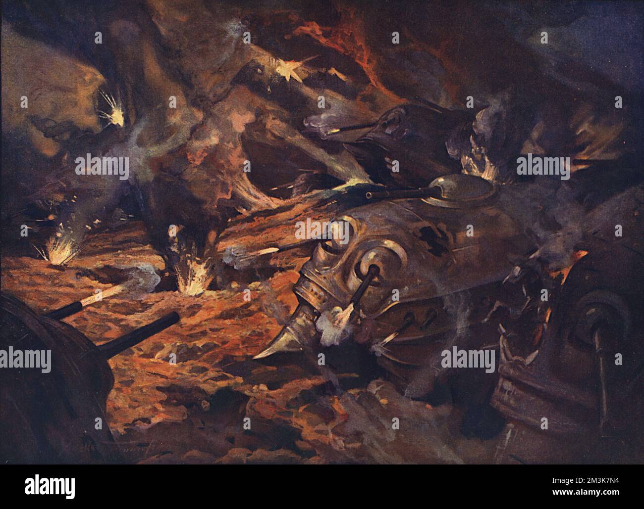 'A Vision Of The Last Battle Of Armageddon' Stock Photo - Alamy