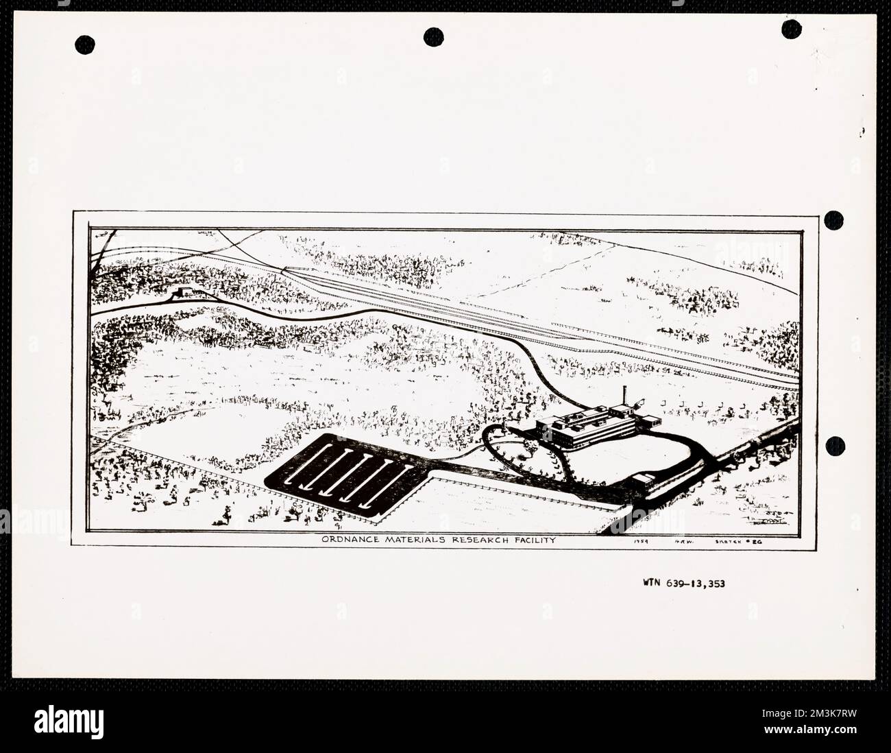 Ordnance materials research facility , Armories, Architectural drawings ...