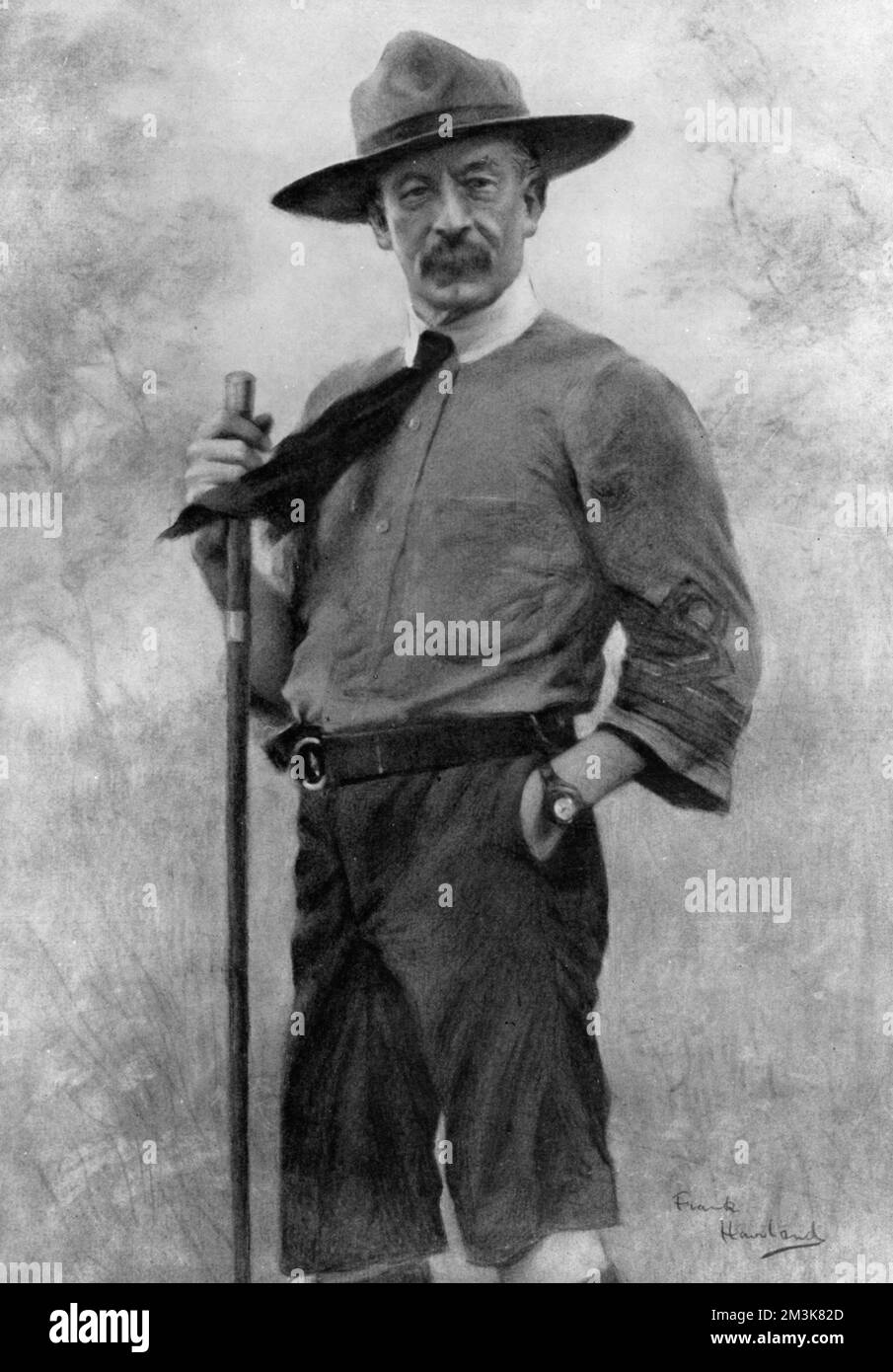 The King's Rally of Boy Scouts:Chief Scout by Frank Haviland Stock ...