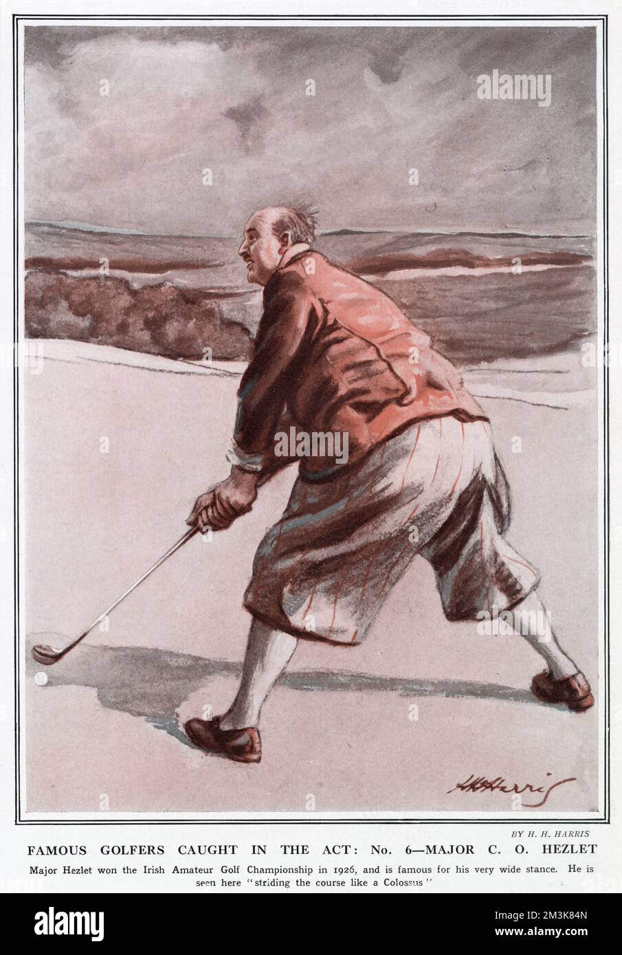 Major Hezlet won the Irish Amateur Golf Championship in 1926, and is ...