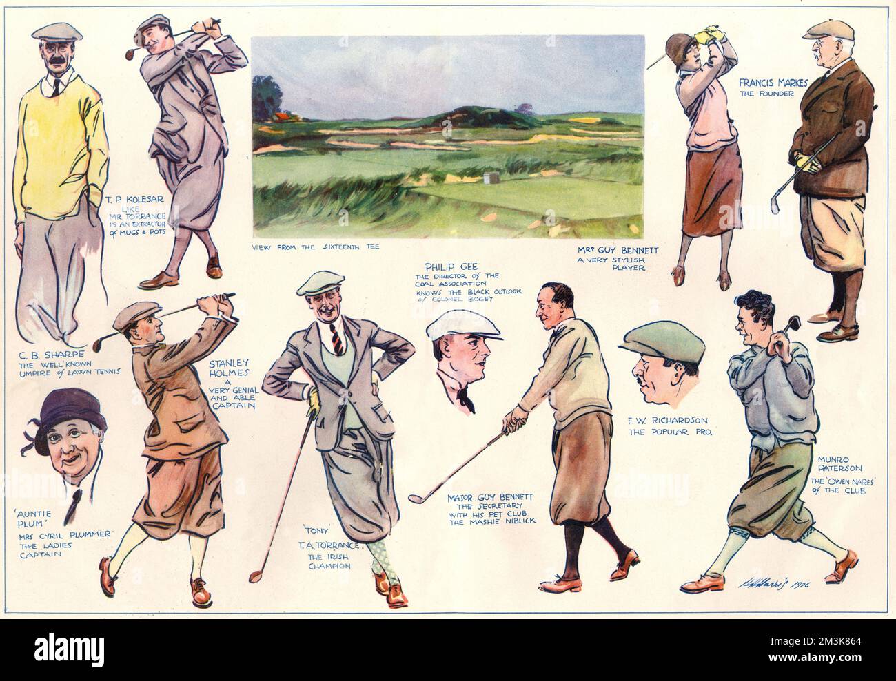 Golf Stars And Their Courses: Sandy Lane Stock Photo - Alamy