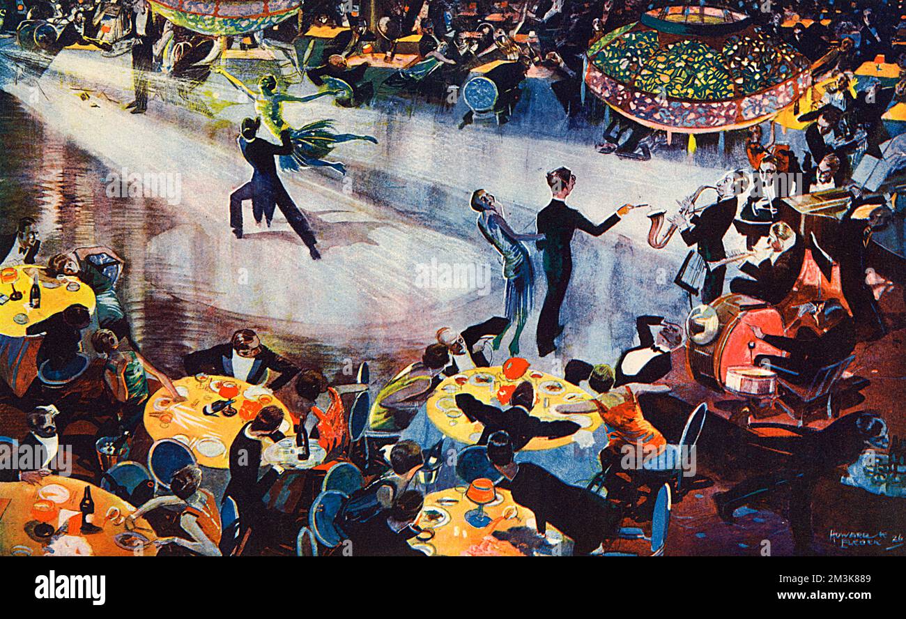 Colour illustration by Howard K. Elcock Stock Photo - Alamy