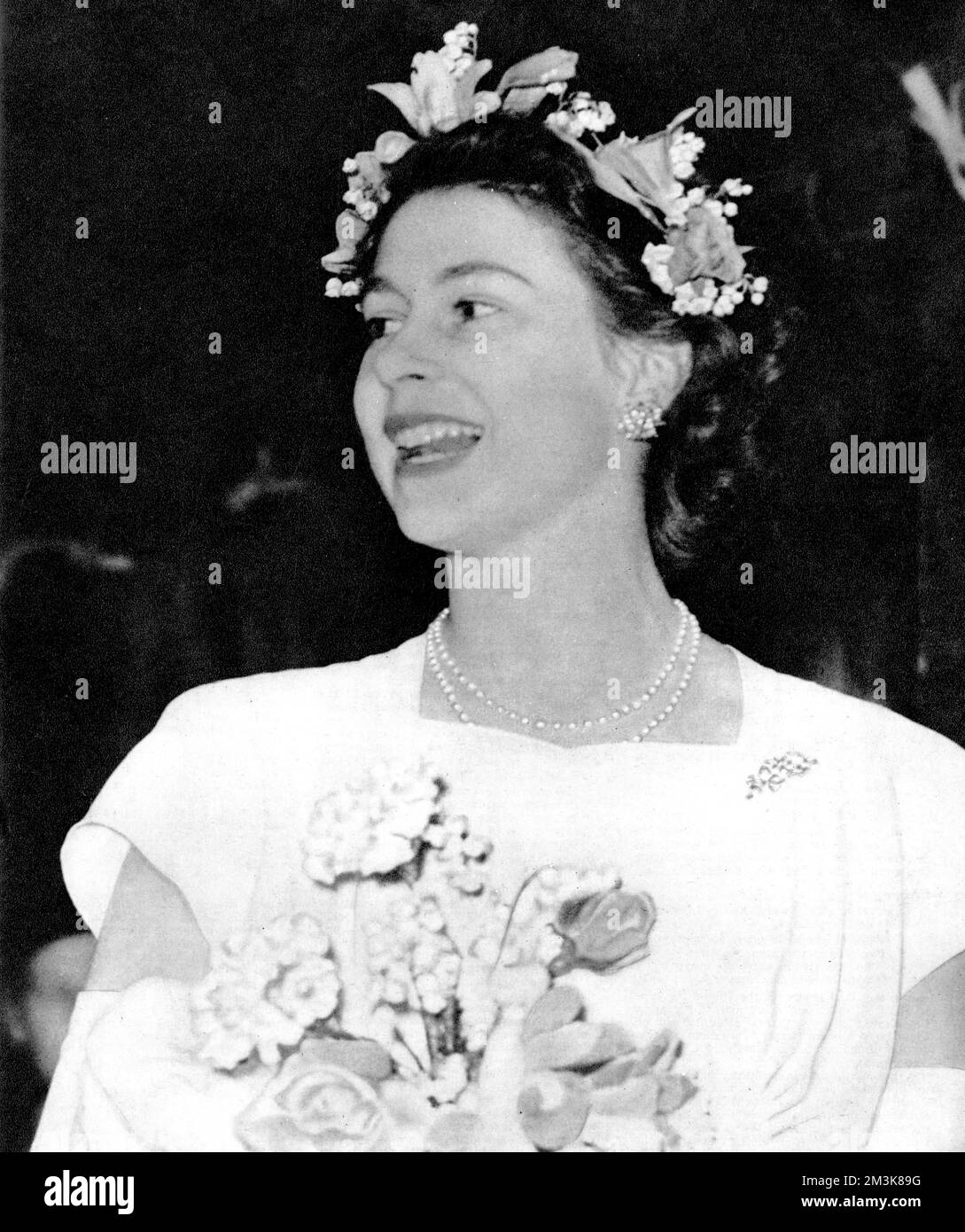 Princess Elizabeth is to be Married to Lt. Philip Mountbatten Date: 1946 or 1947 Stock Photo - Alamy