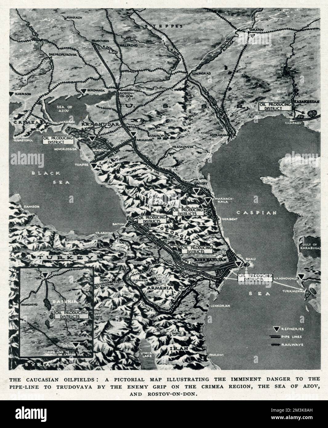 Map of azov sea hi-res stock photography and images - Alamy