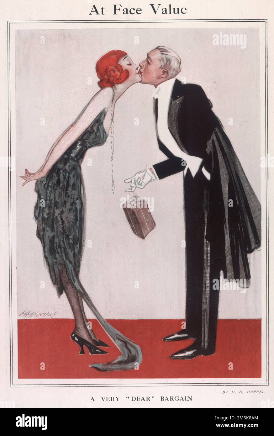 1920s kissing hi-res stock photography and images - Alamy
