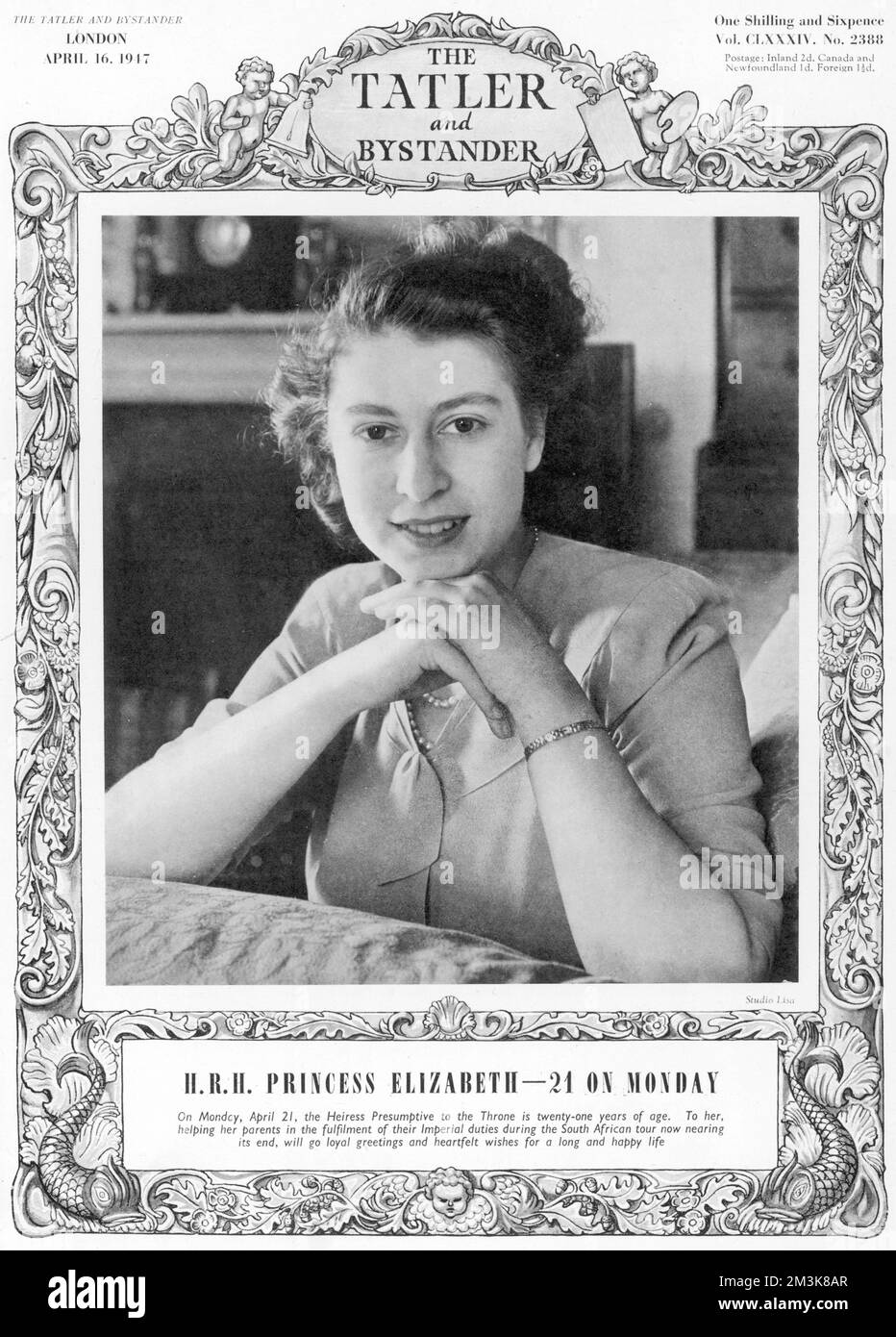 Elizabeth birthday 1947 hi-res stock photography and images - Alamy