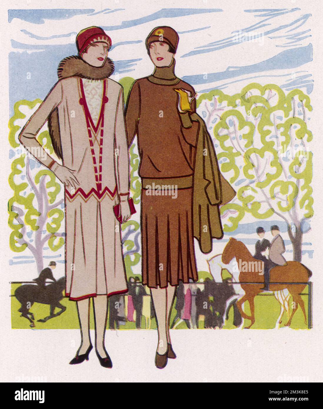 1920s women walking hi-res stock photography and images - Alamy