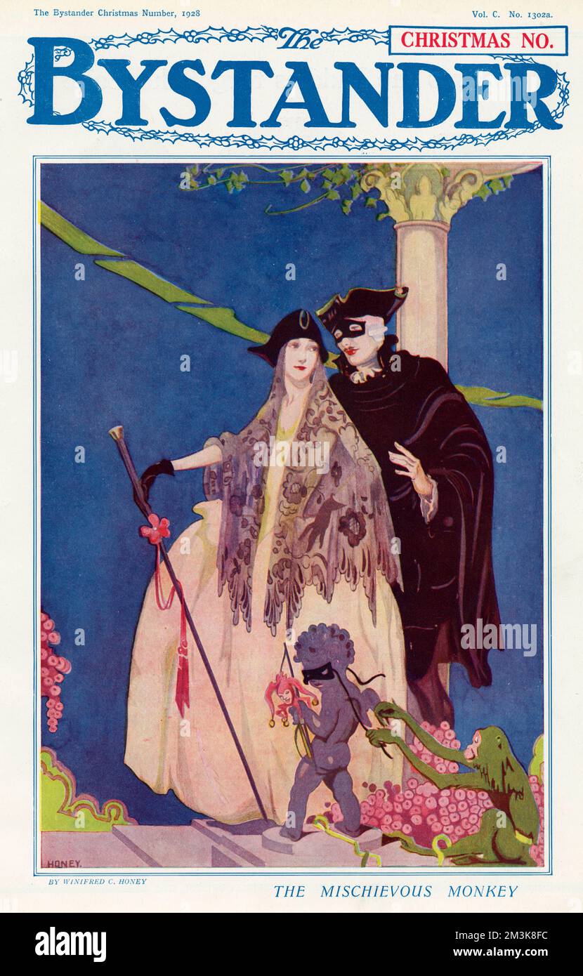 This image called 'The Mischievous Monkey' by Winifred C. Honey was ...