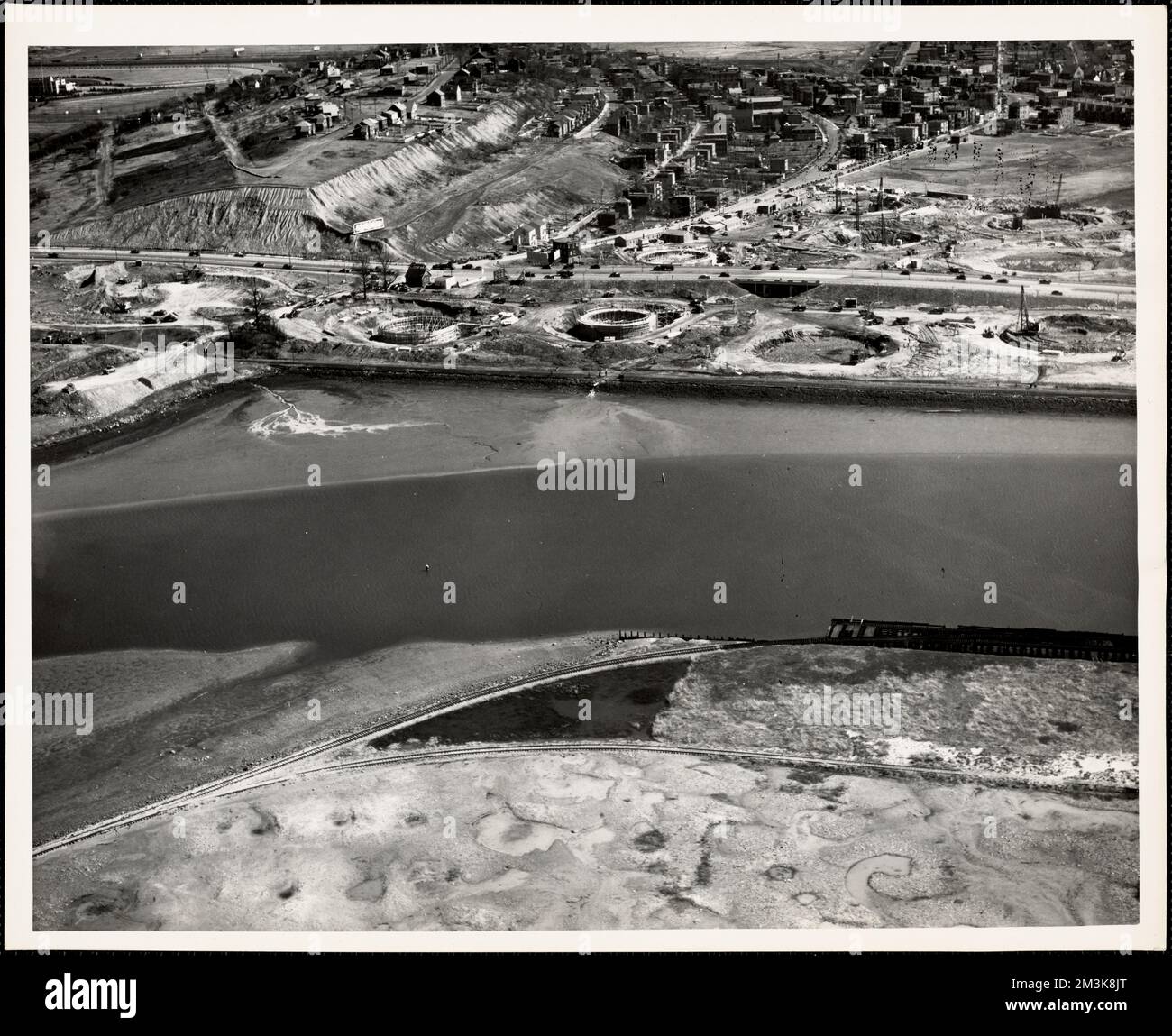 Orient Heights taken at 600 feet-Shore line, Chelsea Creek, East Boston ...