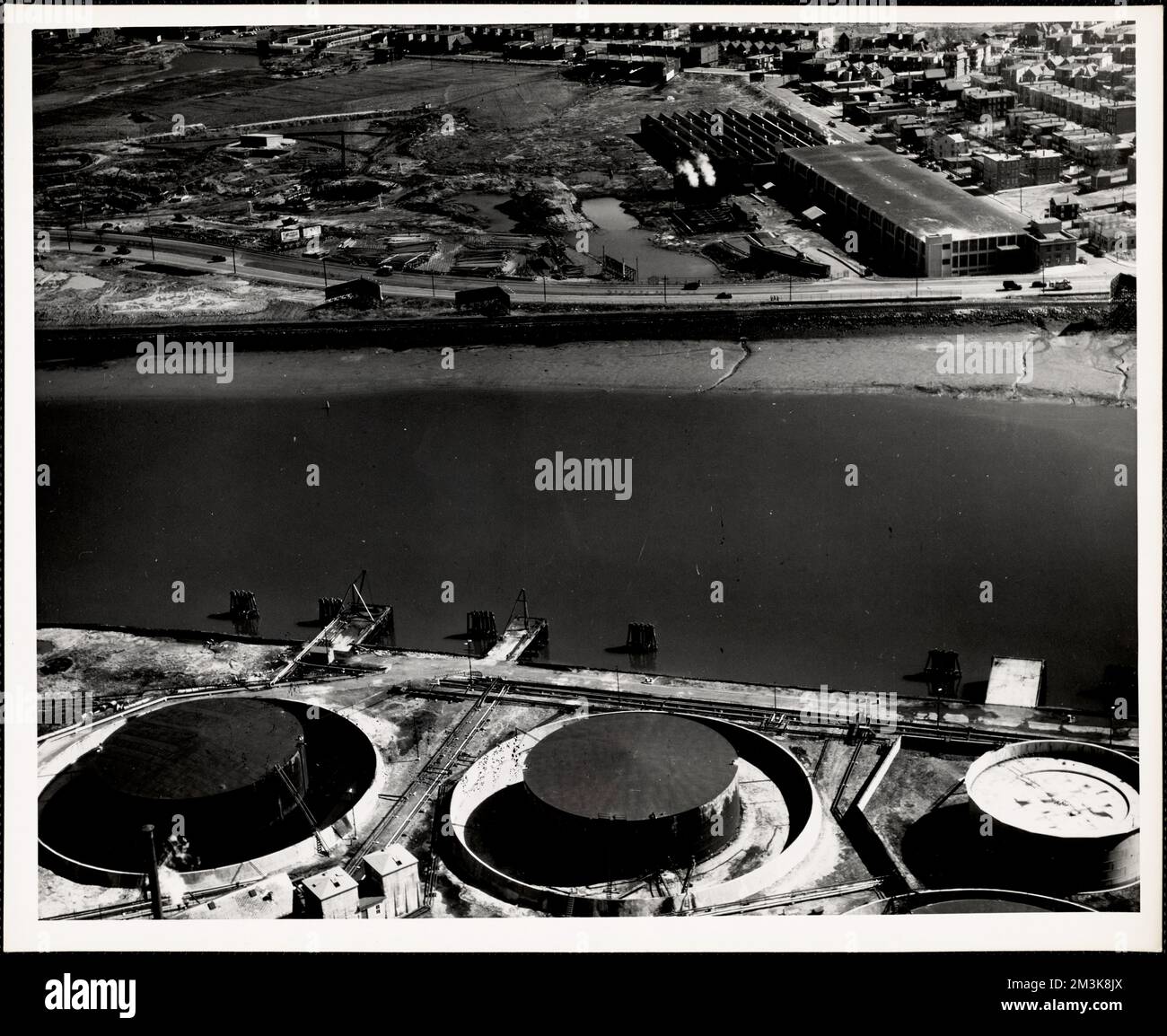 Orient Heights taken at 600 feet-Shore line, Chelsea Creek, East Boston ...