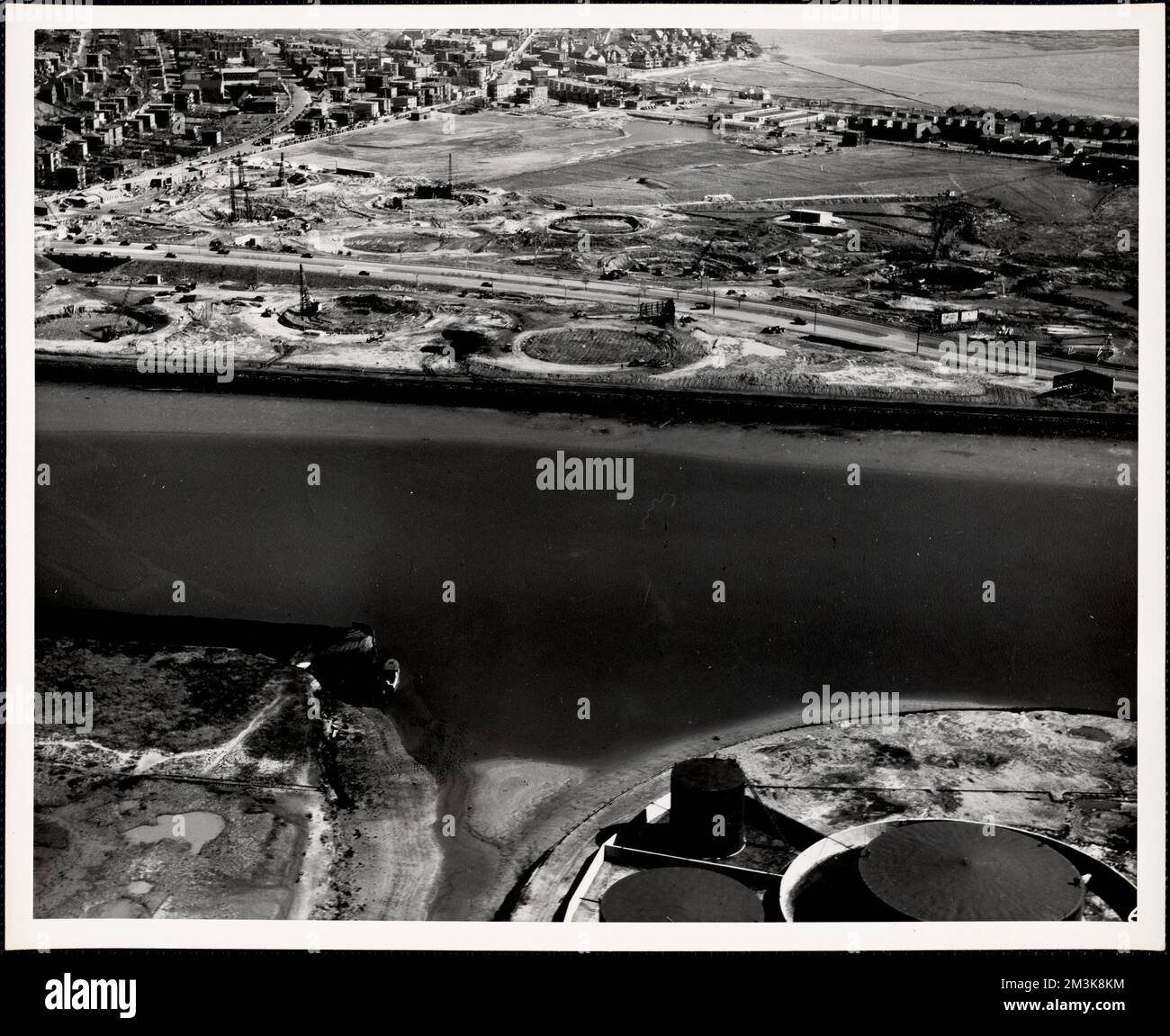 Orient Heights taken at 600 feet-Shore line, Chelsea Creek, East Boston ...