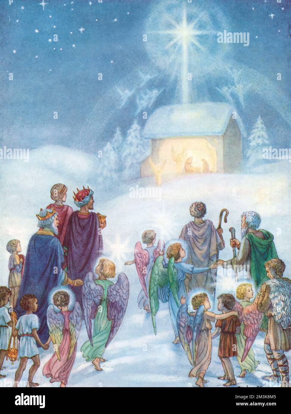 Christmas shepherds wise men hi-res stock photography and images - Alamy