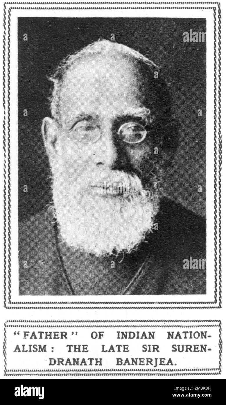 Surendranath banerjea Black and White Stock Photos & Images - Alamy