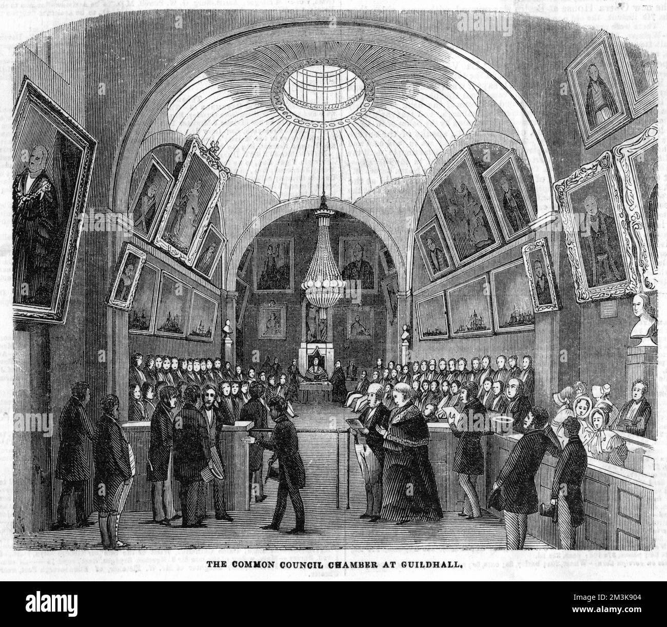Common council chamber Black and White Stock Photos & Images - Alamy