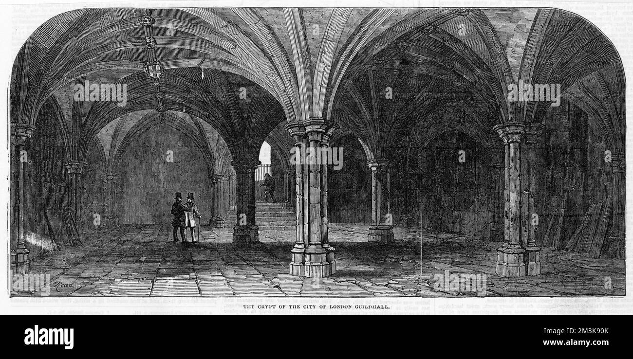 The crypt at the guildhall hi-res stock photography and images - Alamy