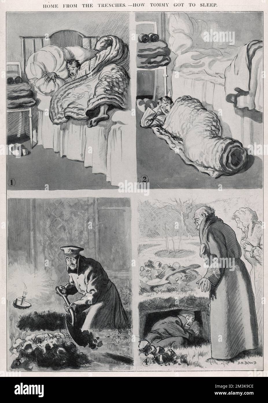 Home From the Trenches Stock Photo - Alamy