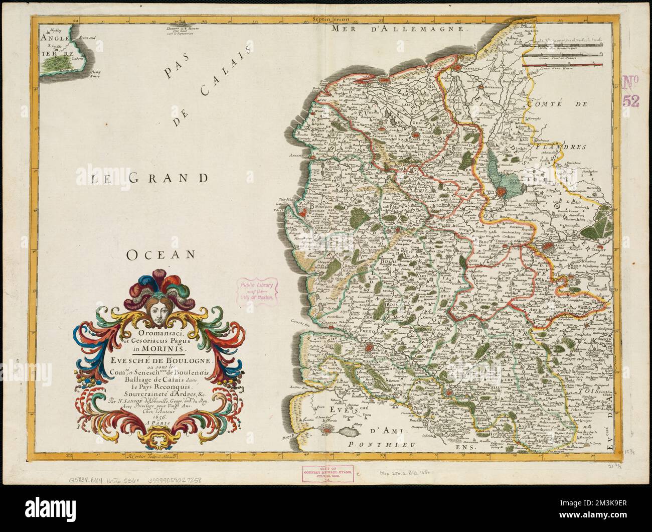 Oromansaci, et Gesoriacus Pagus in Morinis : evesché de Boulogne ou ...