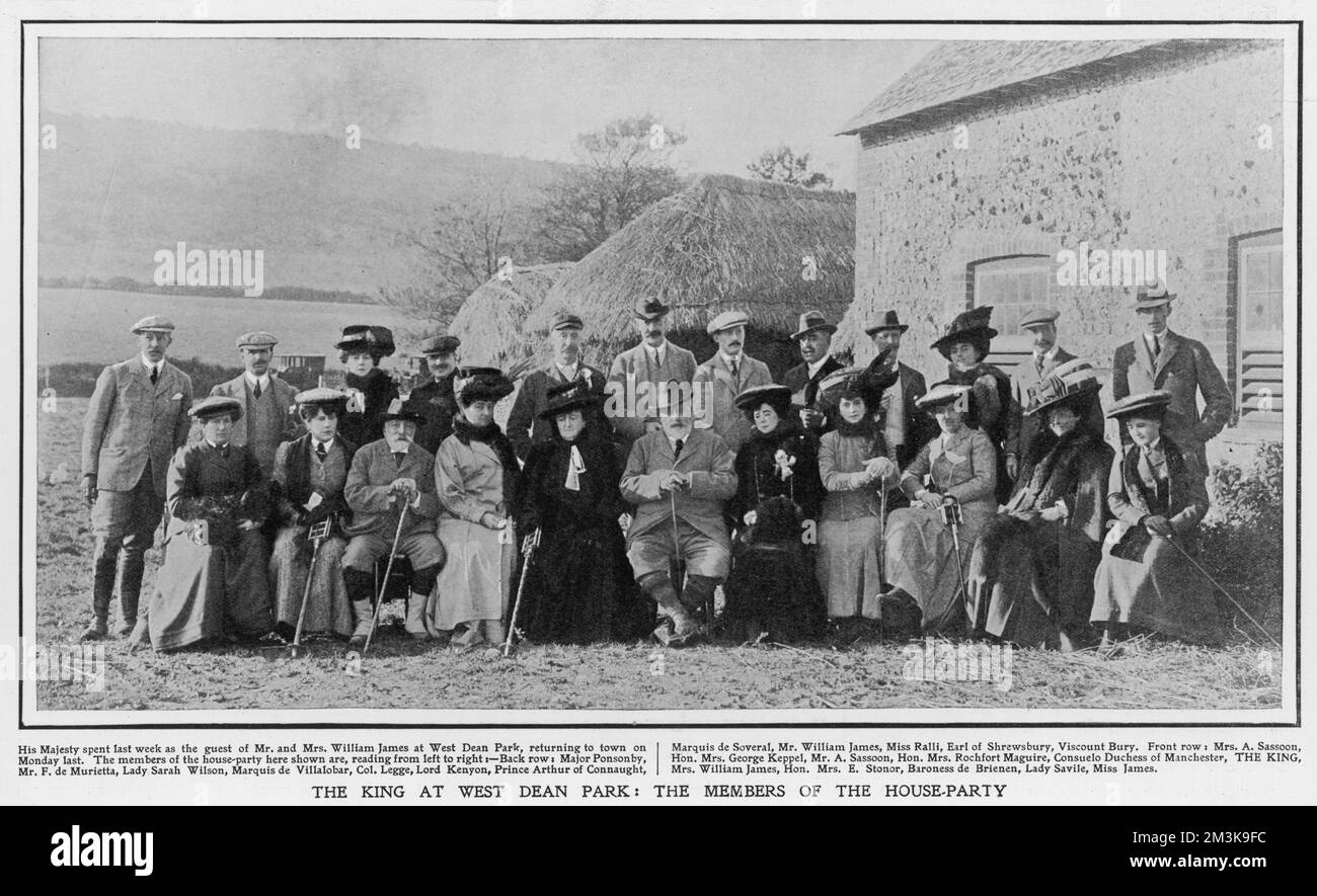 EDWARD VII/HOUSE PARTY Stock Photo - Alamy