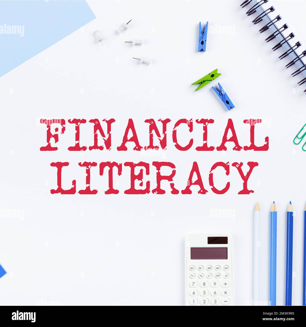 Handwriting text Financial Literacy. Word Written on Understand and ...