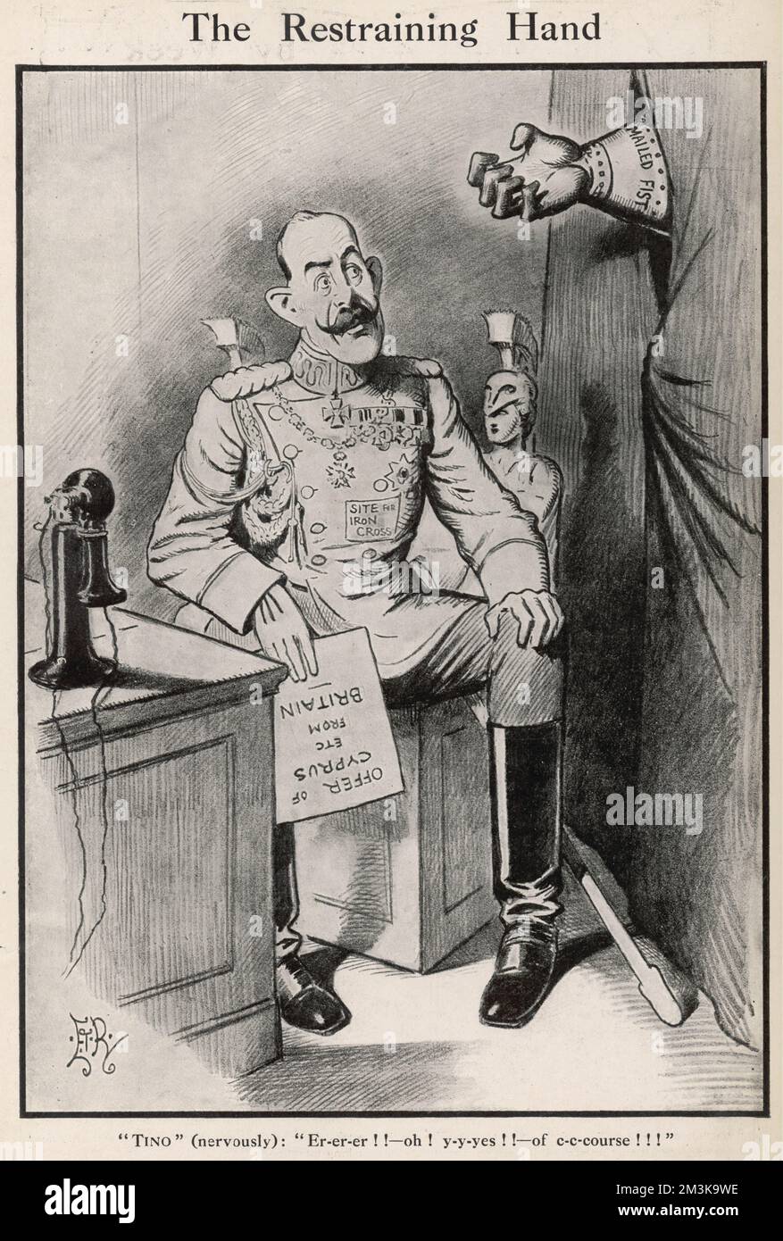 The Restraining Hand Stock Photo - Alamy