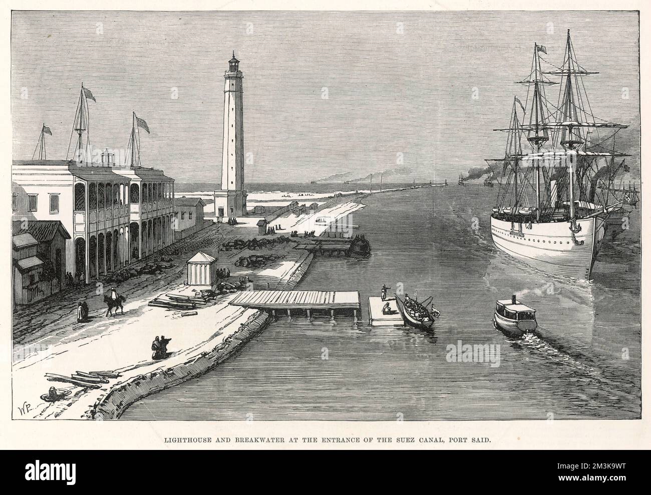 Port said egypt lighthouse hi-res stock photography and images - Alamy