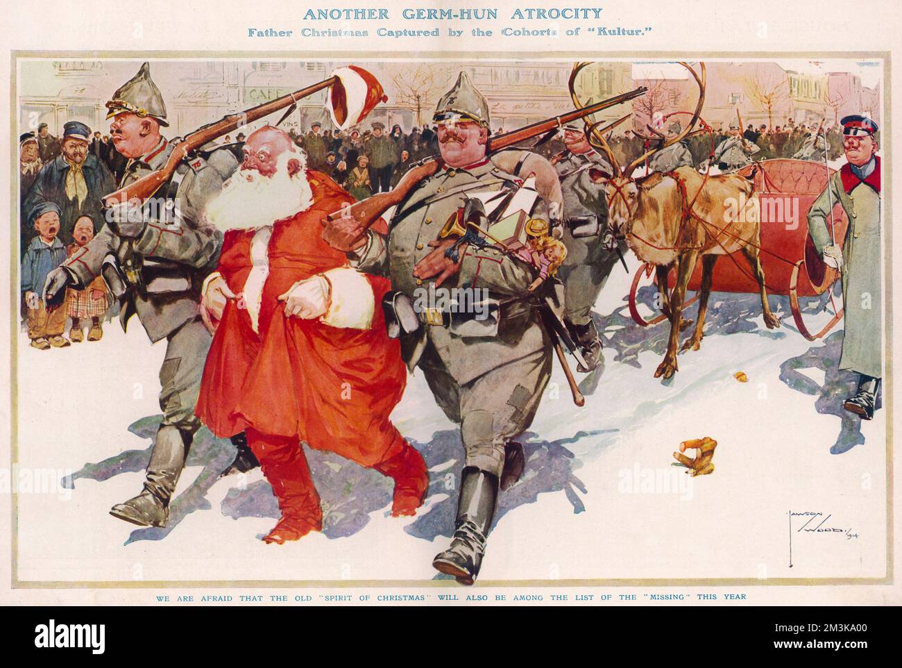 Another Germ-Hun Authority: Father Christmas captured by the Cohorts of ...