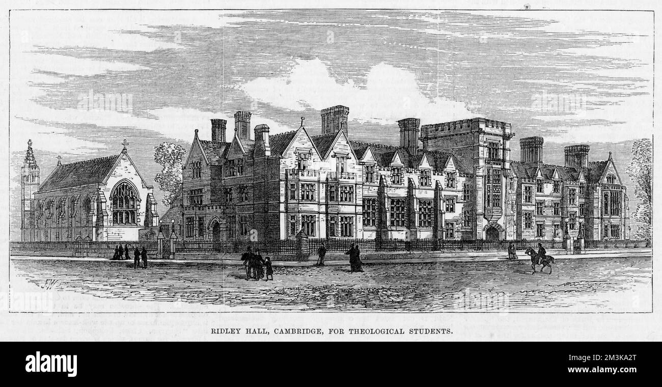Cambridge ridley hall hi-res stock photography and images - Alamy