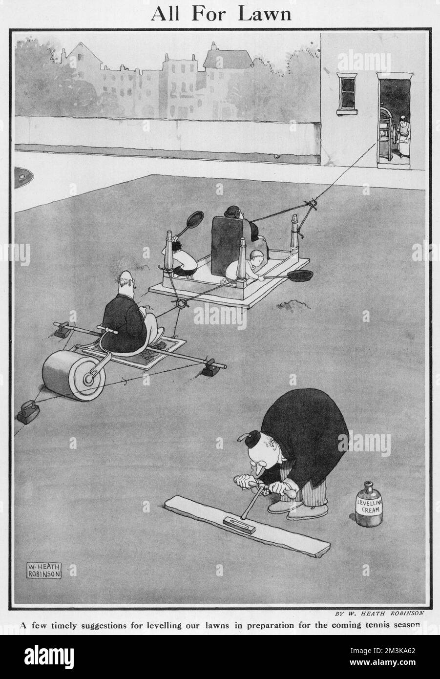 Cartoon lawn hi-res stock photography and images - Alamy