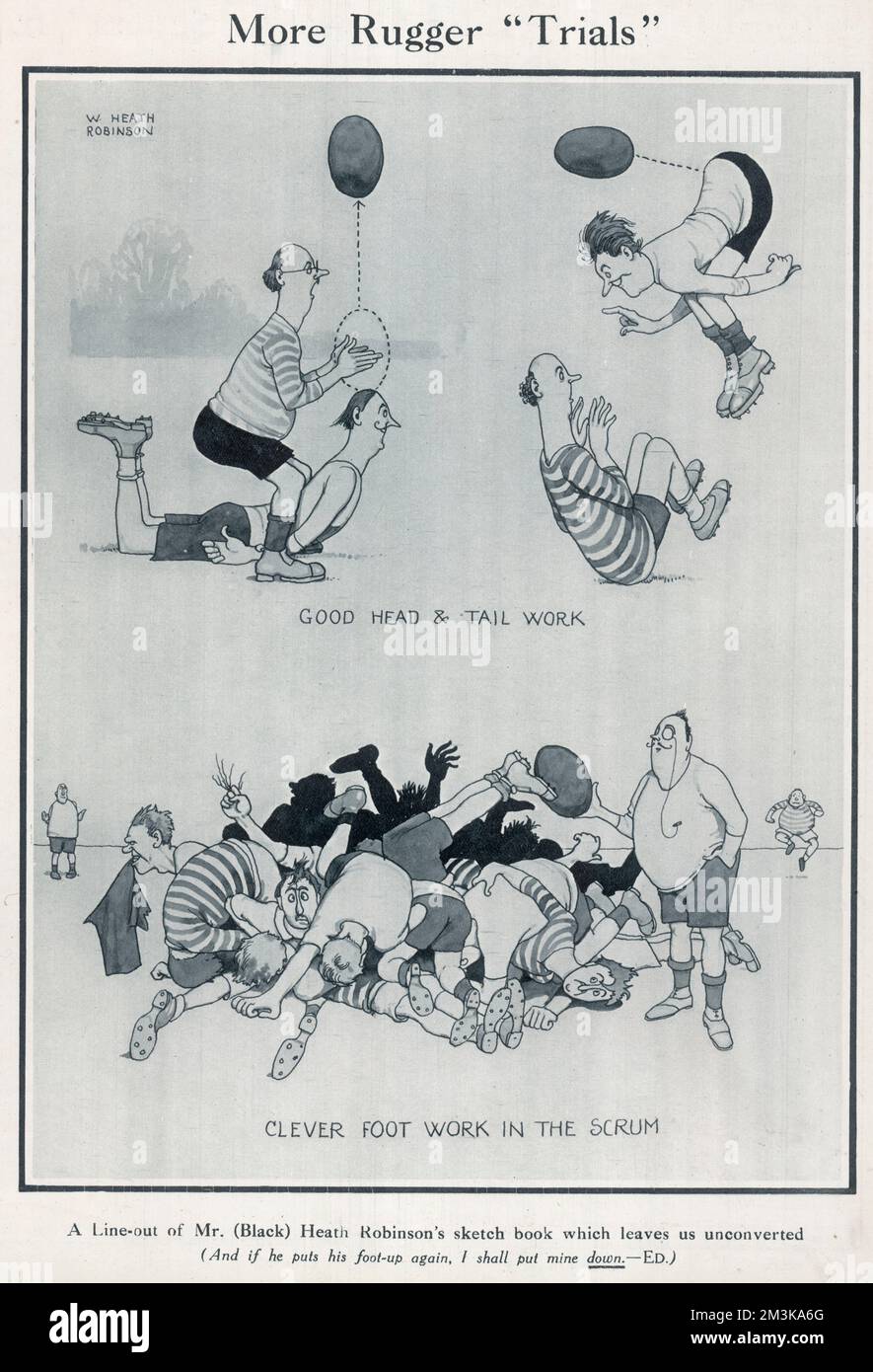 More Rugger Trials Stock Photo - Alamy