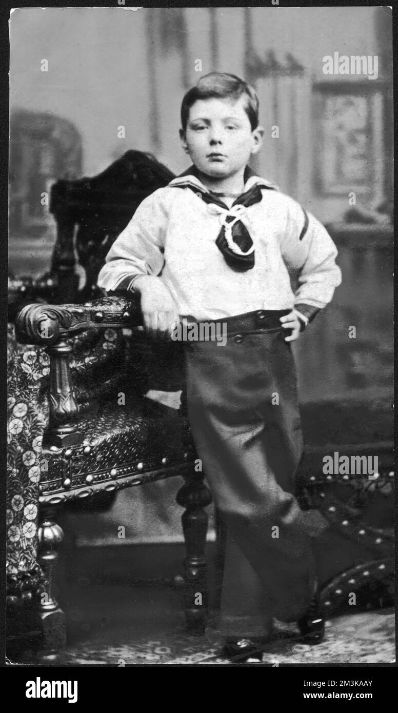 Winston churchill child hi-res stock photography and images - Alamy