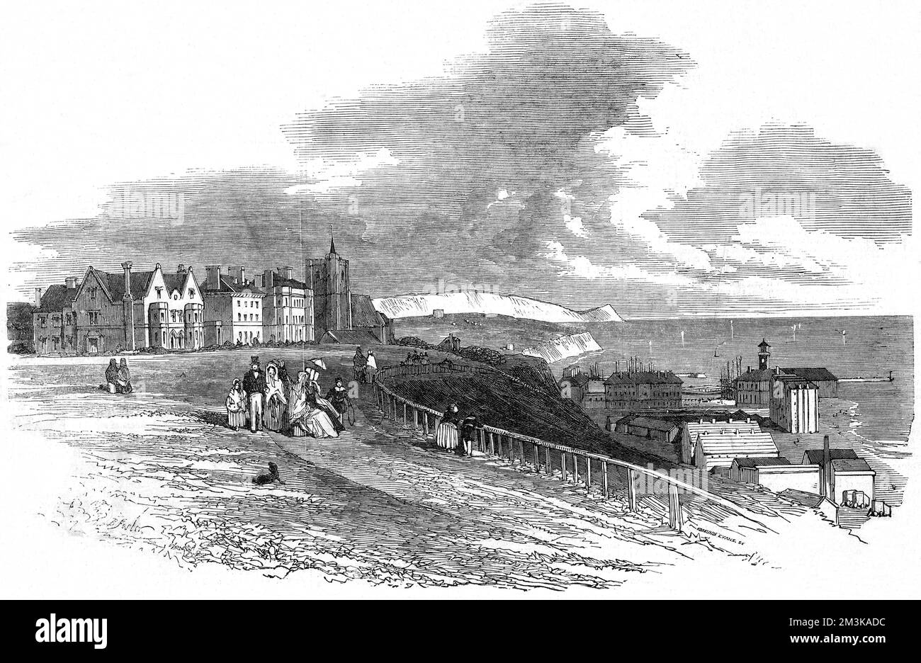 Folkestone, kent Black and White Stock Photos & Images - Alamy