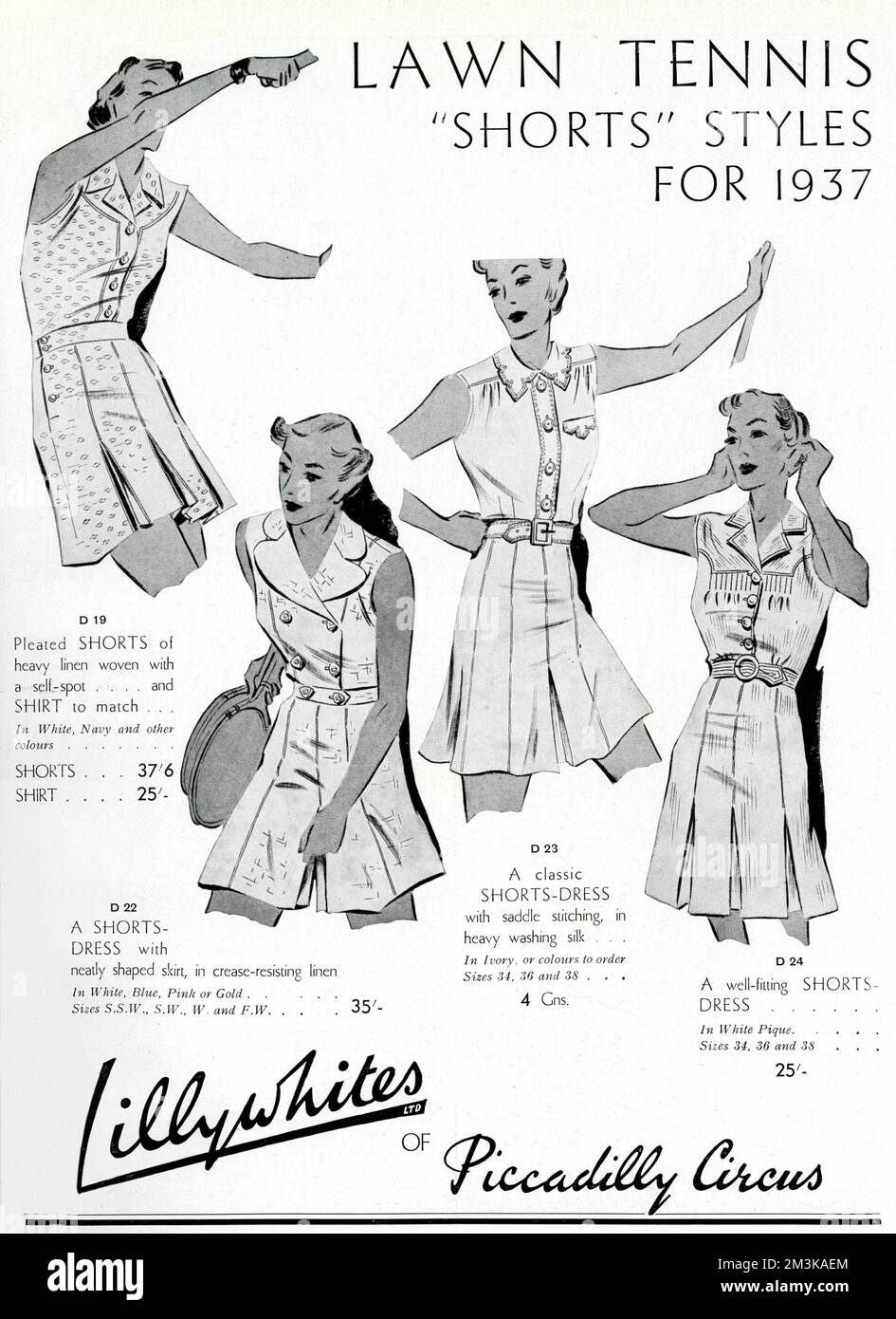 Pleated shorts of heavy linen woven with self-spot and shirt to match ...