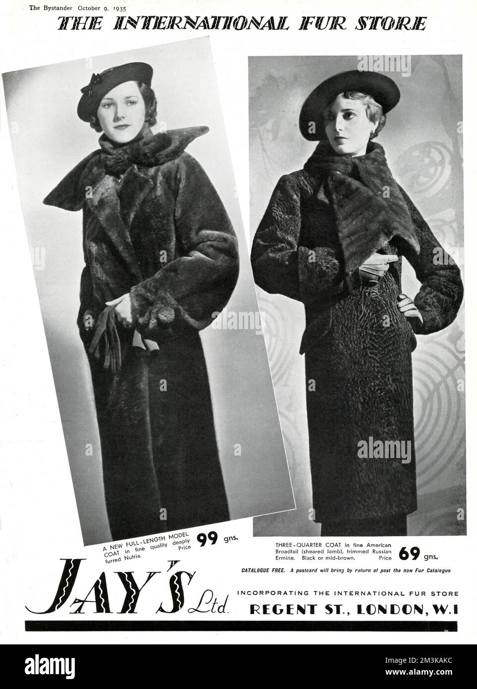 Women's fashion 1935 hi-res stock photography and images - Alamy