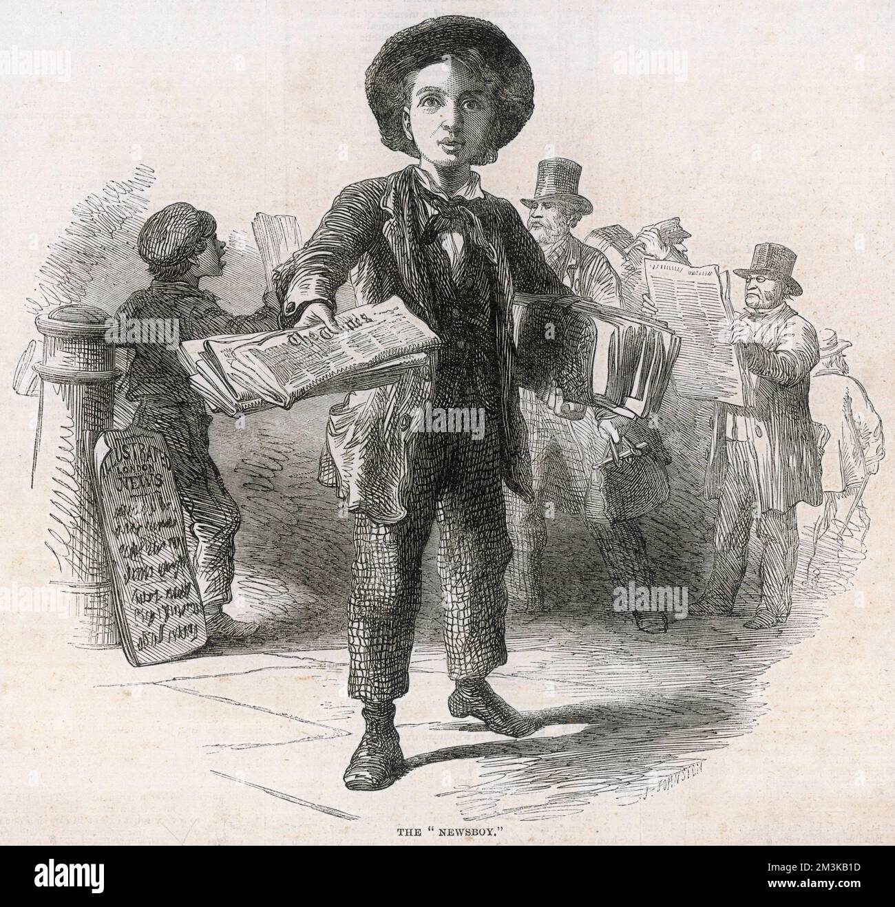 Newsboy hi-res stock photography and images - Alamy