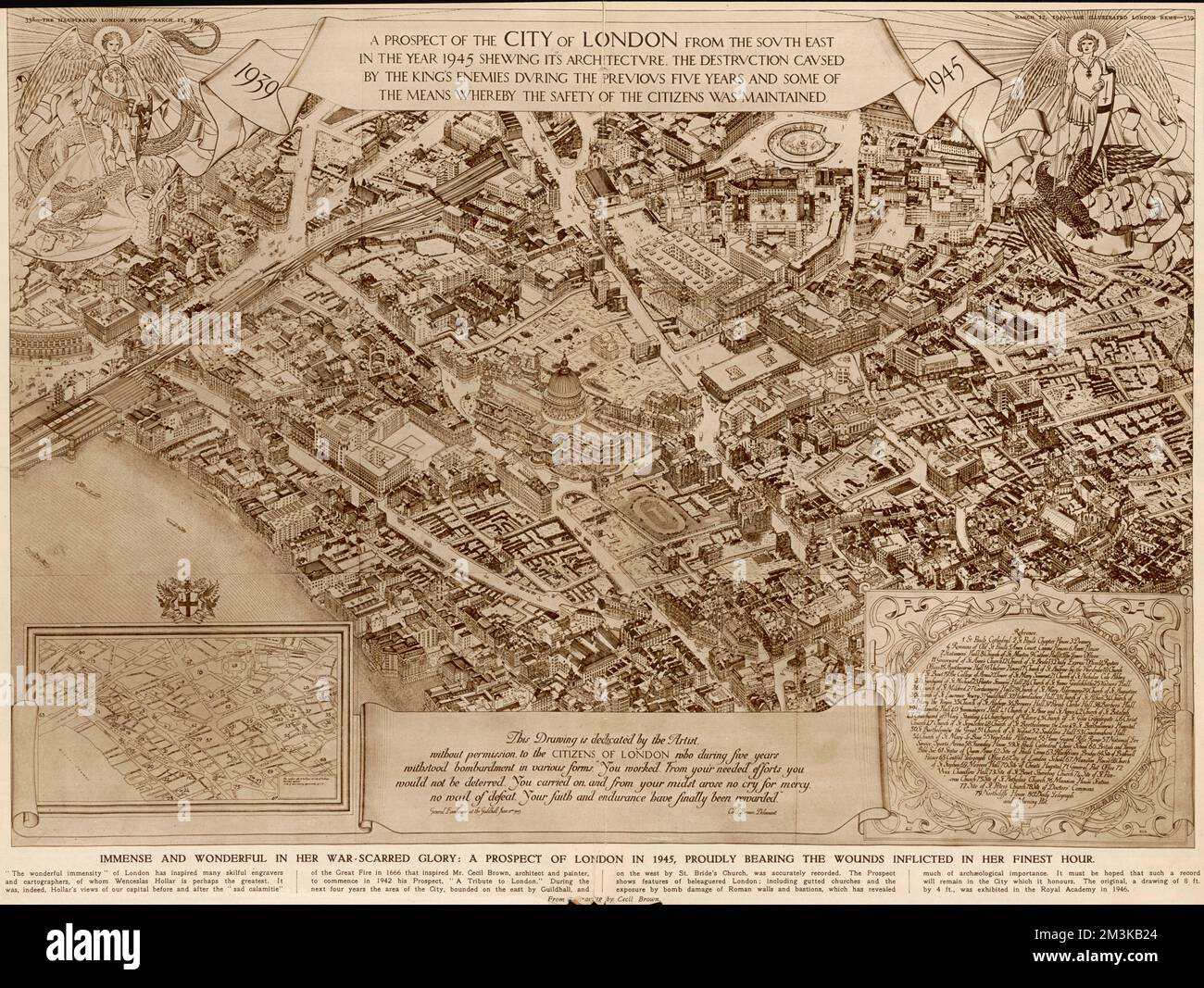 City of London 1945 Stock Photo - Alamy